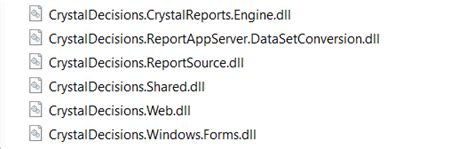 Reportdocument Of Crystal Report Is Throwing Error Stack Overflow