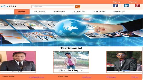 Responsive School Project Website Using Html And Css Only Youtube