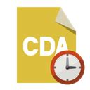 Format Clock File Cda Icon