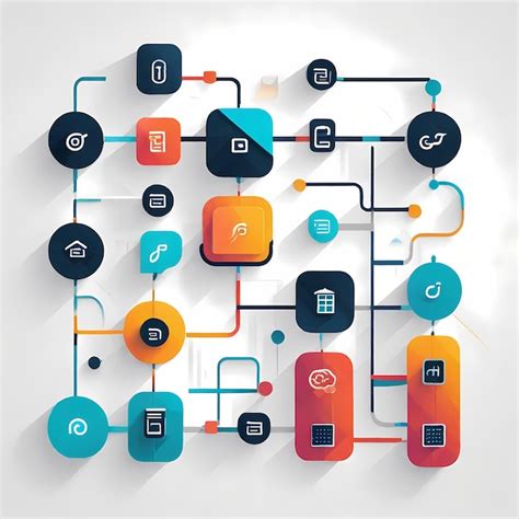 Premium Ai Image Digital Information Flow