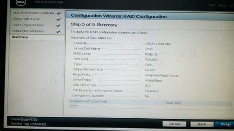 Cài đặt Raid và Windows cho Server Dell PowerEdge