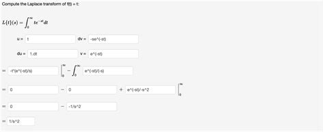 solved compute the laplace transform of f t t