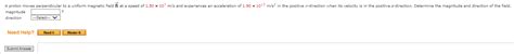 Solved Magnitude Direction