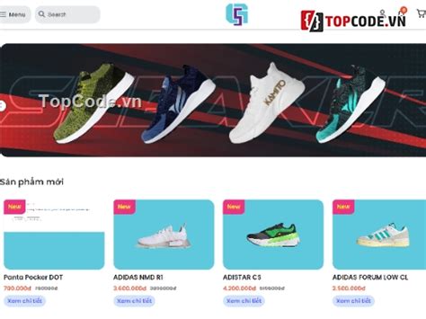 source code website bán giày online với đầy đủ chức năng