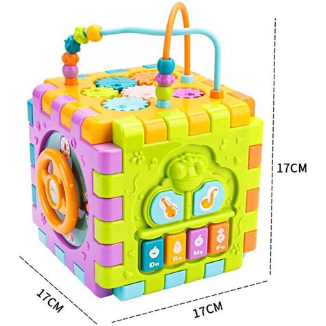 Jucarie Interactiva Cubul Multifunctional Mappy Cu Activitati Multicolor Emag Ro