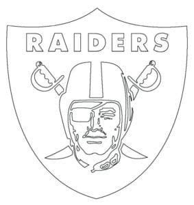 Oakland Raiders Oakland Raiders Logo Nfl Teams Logos Coloring Pages