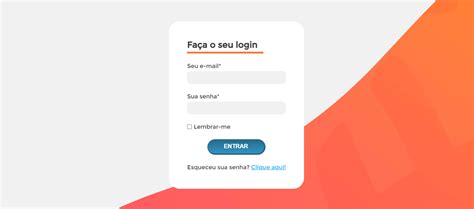Formulário De Login Em Html E Css Criando Seu Projeto