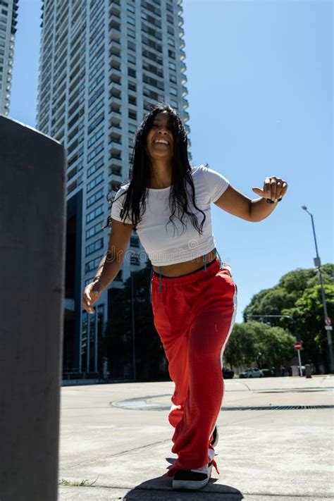 Latin Dancer Moving In Urban Environment Fitness And Sport In The City Stock Image Image Of