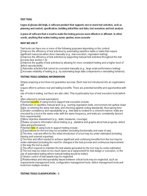 testing tools download free pdf software testing test driven