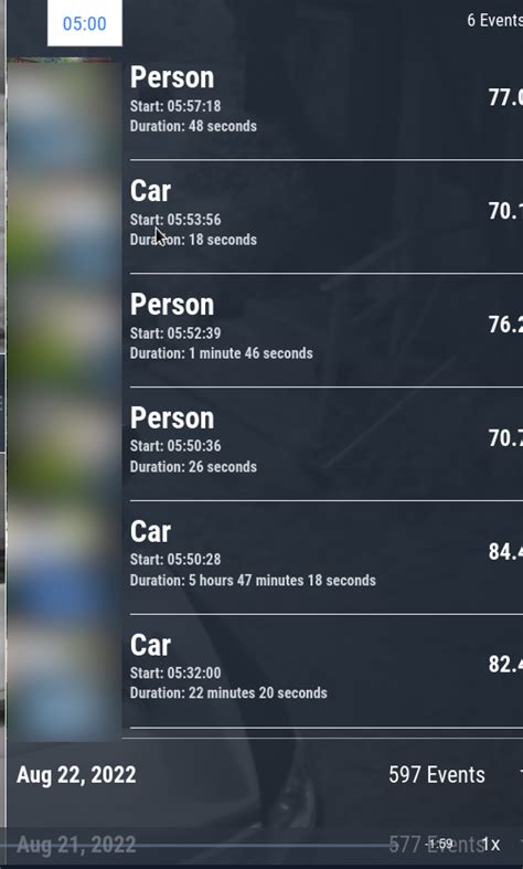 Support Camera Recordings Playback Incorrect Starting Time · Issue