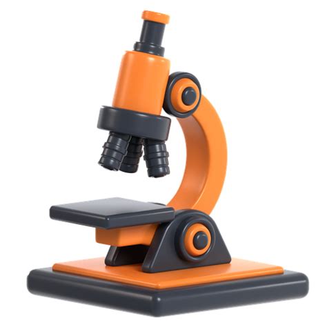 Microscope 3d Illustration Download On Iconfinder