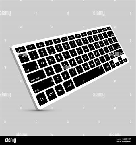 Vector Modern Computer Keyboard Background Stock Vector Image And Art Alamy