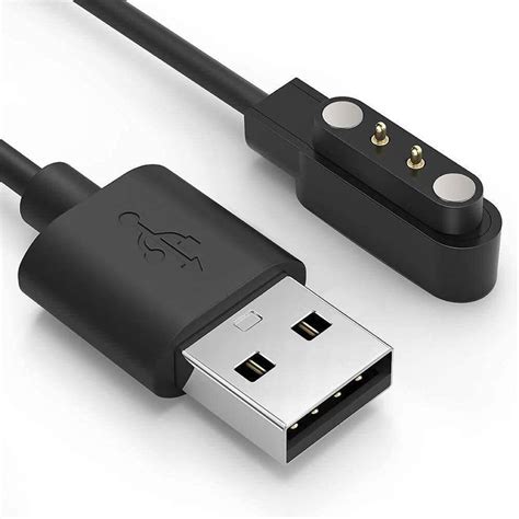 Modishombre Magnetic Charging Cable 0 45 M 2 Pin Smartwatch Charger