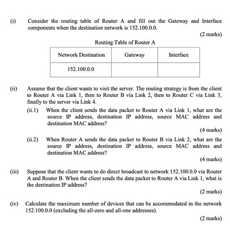 Solved 2 A Explain Whether The Following Two Ipv4