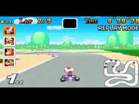 Mario Kart Super Circuit Snes Mario Circuit 4 Youtube