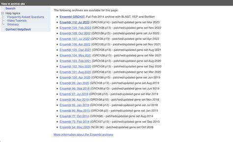 Click On The Links To Go To The Archives Alternatively You Can Jump Quickly To The Correct