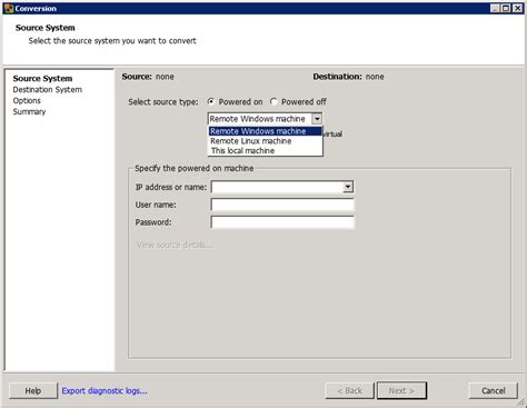 Vmware Converter And Linux Posetke