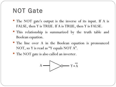 Lecture 24 Logicgateandsimplelogiccircuit Ppt