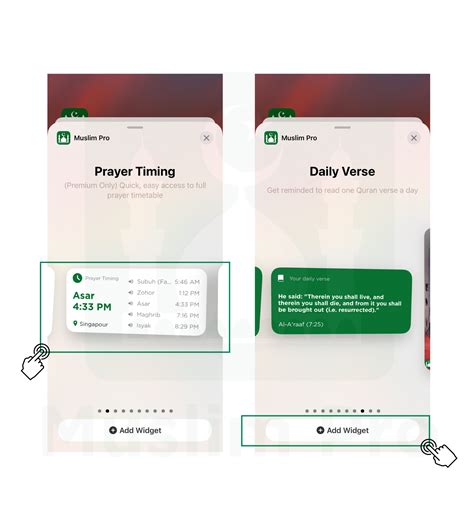 How To Add The Muslim Pro Todays Ios Widget On Your Iphone Muslim
