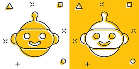 Comicstyle Cute Chatbot Illustration For Business Concept Icon Ai Bot Vector Icon Ai Bot Png