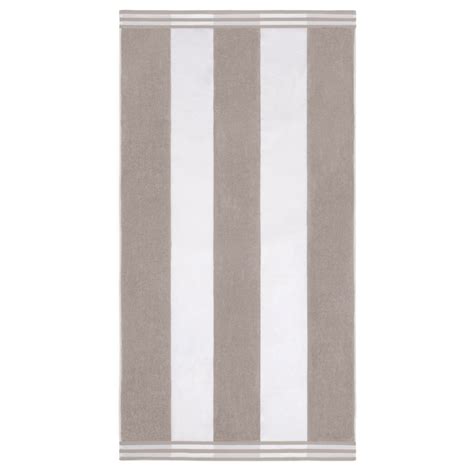 Superior Oversized Cabana Stripe Beach Towel 100 Cotton Reversible