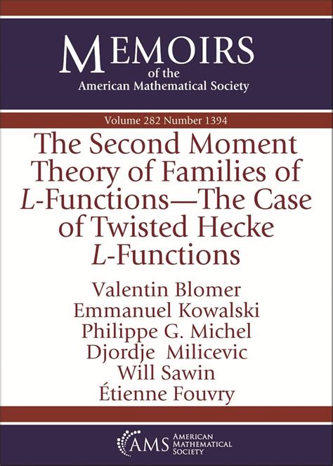 The Second Moment Theory Of Families Of L Functions The