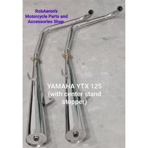 Yamaha Ytx 125 Motorcycle Stainless Pipe Shopee Philippines