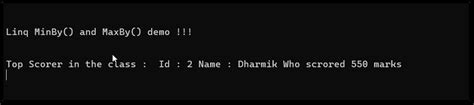 Exploring Net 6s Minby And Maxby Extension Methods