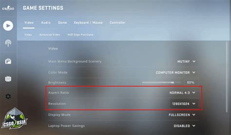 How To Play CS GO In Stretched Resolution For NVIDIA Users CSGO ASIA