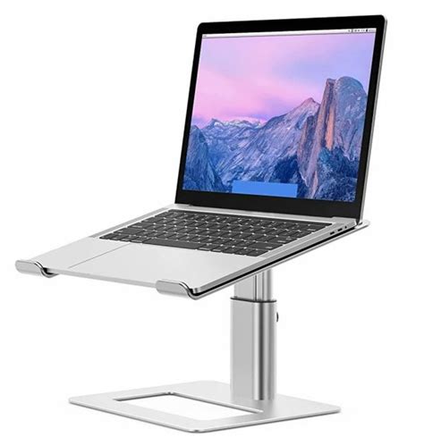Besign Lsx3 알루미늄 노트북 스탠드 인체 공학적 조절 가능한 노트북 스탠드 맥북 에어 프로 라이저 홀더 컴퓨터 스탠드 맥북 에어 프로 델 Hp 레노버