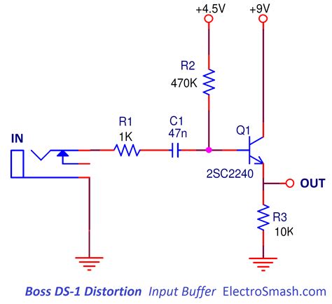 Electrosmash Boss Ds1 Distortion Analysis