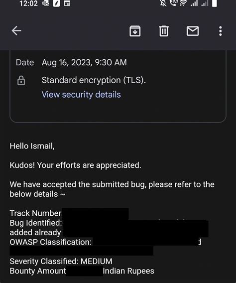 Muhammed Ismail K S On Linkedin Bugbounty Bughunting Cybersecuirty Informationtechnology