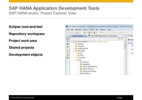 Week 1 Unit 1to5 Sap Hana Native Application Basics