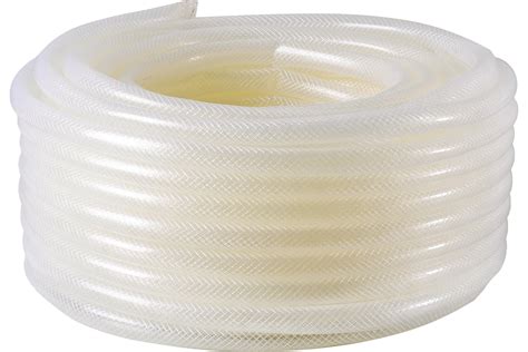 Армированный поливочный шланг Вихрь трёхслойный силикон 3 4 50 м прозрачный 73 7 2 32