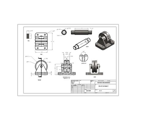 Pulley Assembly Drawing