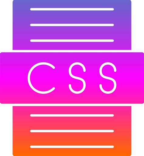 Css File Vector Icon Design 25600143 Vector Art At Vecteezy