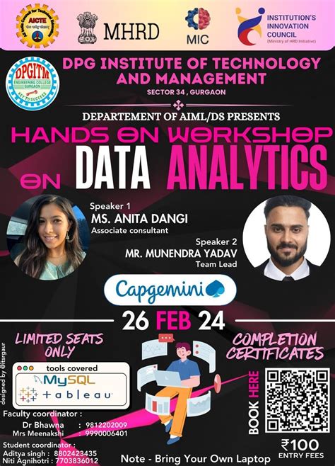 Dpg Institute Of Technology And Management On Linkedin Dpgitm Collegeworkshop Workshop
