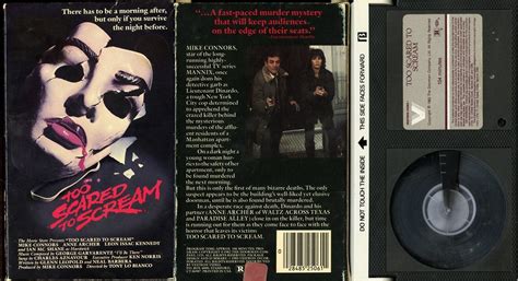 Too Scared To Scream Beta Anne Archer Ruth Ford Ian Mcshane Vestron Video Tested Other Formats
