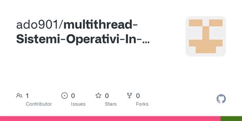 Github Ado901multithread Sistemi Operativi In Tempo Reale