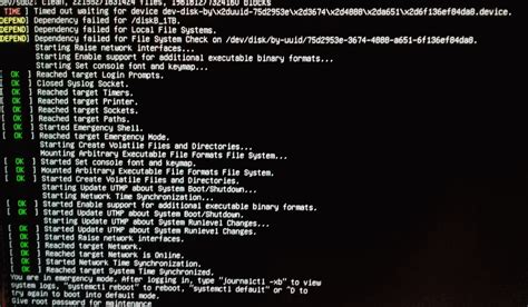 Filesystems Trouble On Debian Boot Up Timed Out Waiting For Device Dev Disk Unix