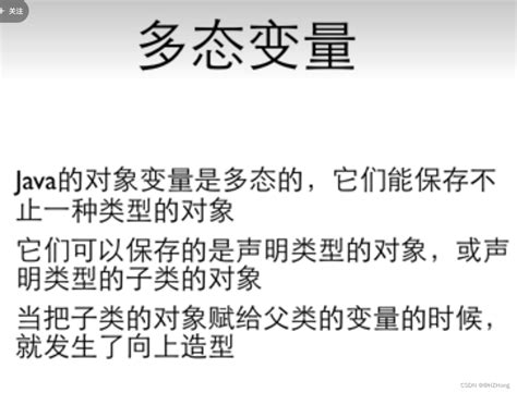 19 java基础之多态变量 csdn博客