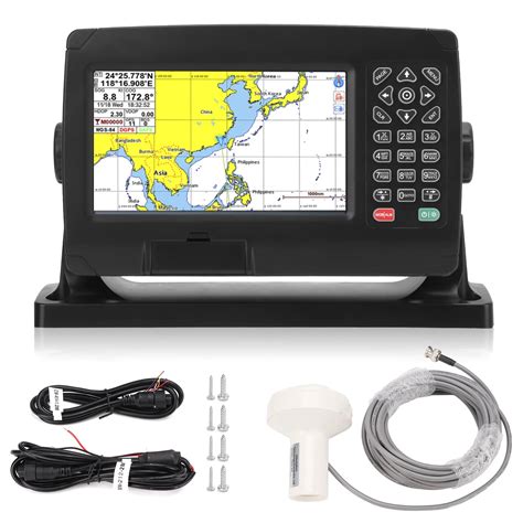 Gps Chart Plotter Satellite Navigator Transponder With Gnss Antenna