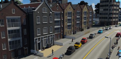 How To Replicate This Medium Density Row Housing Style Rcitiesskylines2