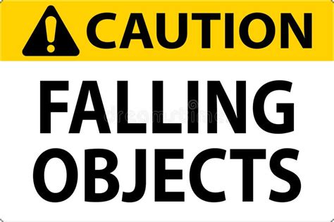 Caution Falling Objects Stock Illustrations 749 Caution Falling Objects Stock Illustrations