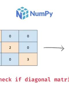 How To Check If A Matrix Is A Square Matrix In Numpy Data Science Parichay