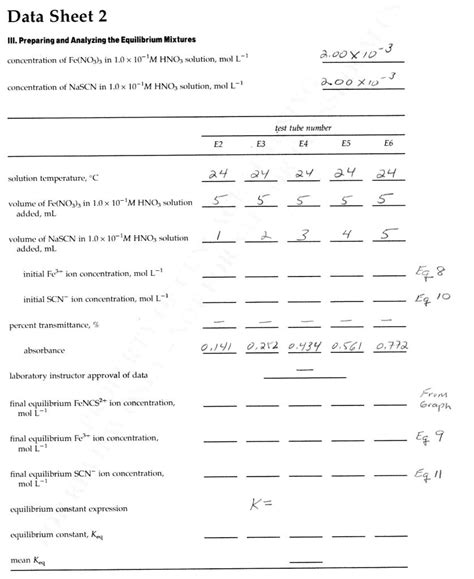 Solved Name Section Date Data Sheet 1 I Preparing Standard