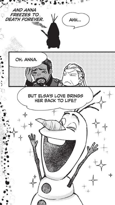Frozen Olaf Manga