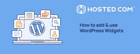 Wordpress Widgets How To Add And Use Tutorial