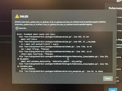 Error Messages Rtruenas