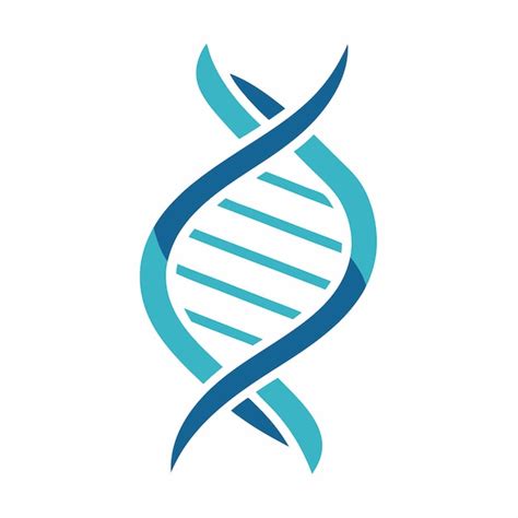 Visual Dna Logo Point Dna Logo Icon Design Stock Vector Illustration